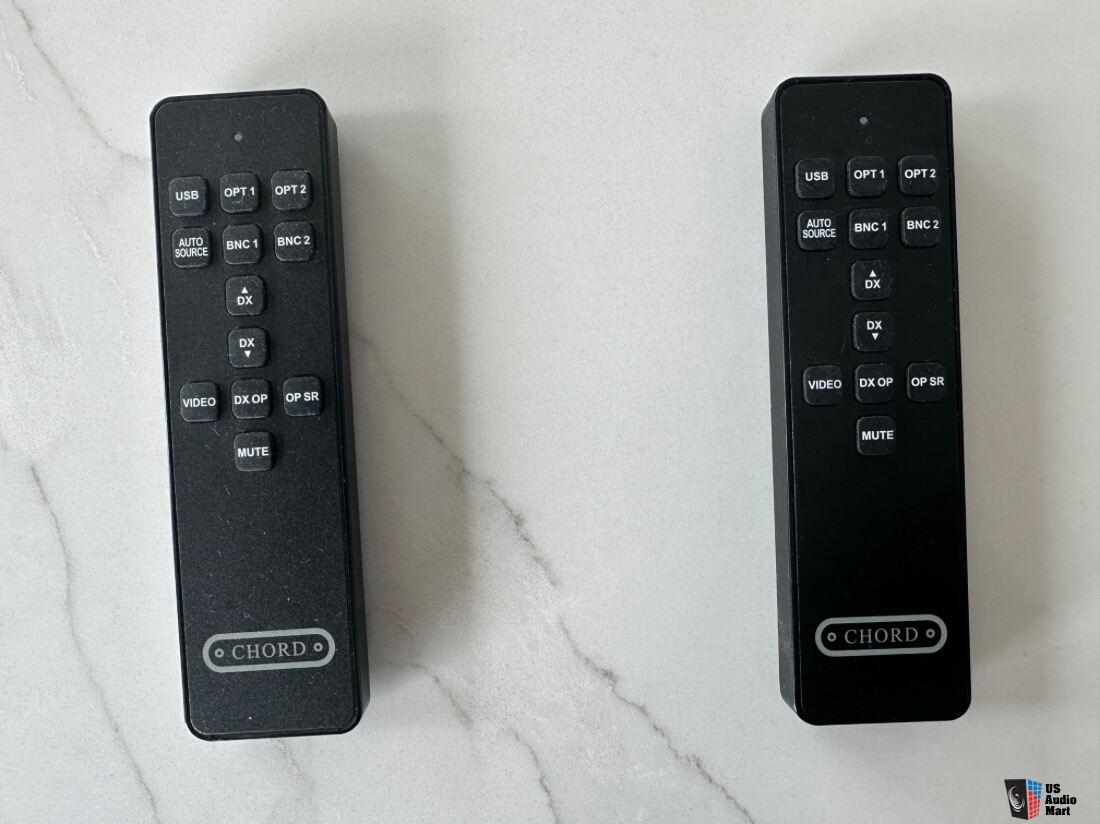 Chord Remote Control for M Scaler- 2 each For Sale - Canuck Audio Mart