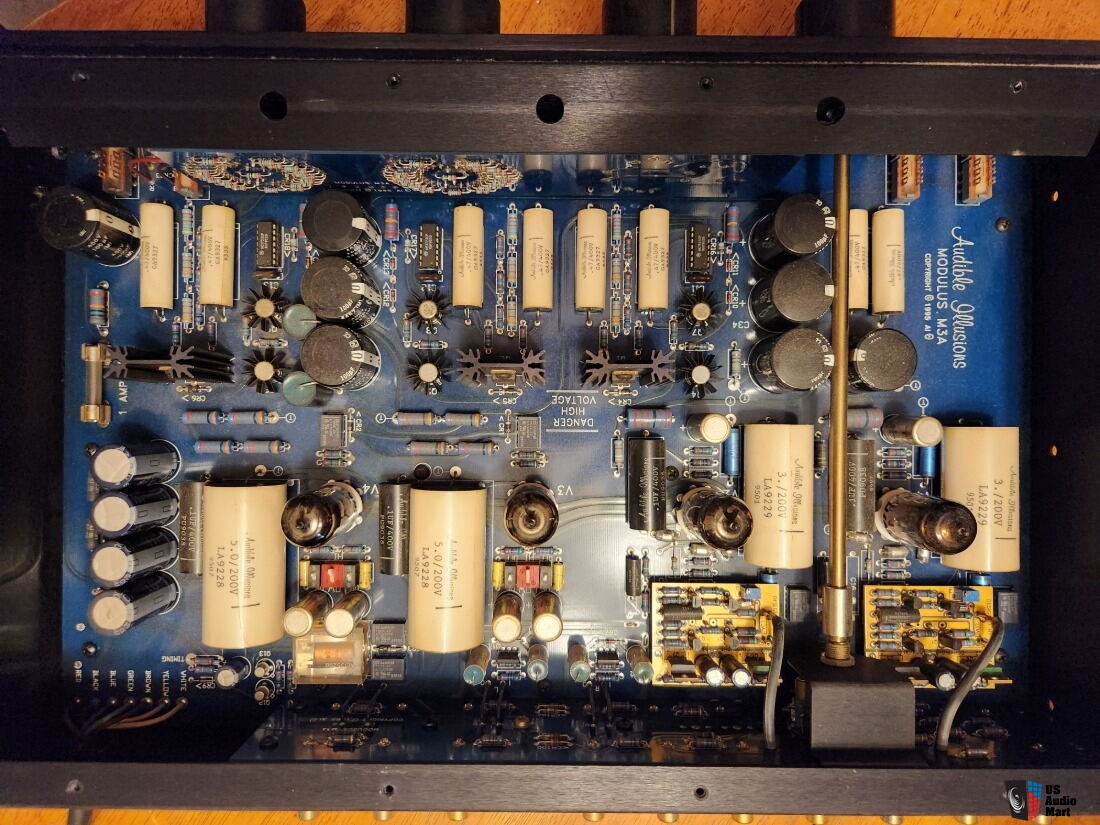 Audible Illusions Modulus 3A with John Curl Phono *new NOS tubes Photo ...