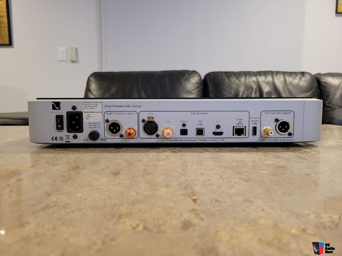 PS Audio DirectStream Jr DAC Silver D/A Converter (Preamp) Photo ...