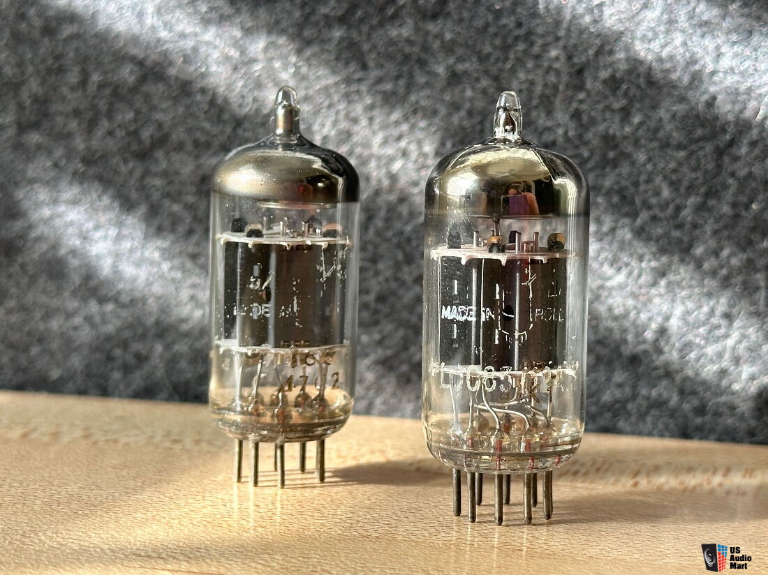 Amperex 12AX7 Bugle Boy Vacuum Tubes 1 pair used Photo #5443977 - US ...