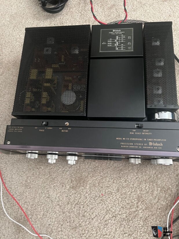 Mcintosh MX114 Tuner/Preamp Excellent Photo #5446637 - US Audio Mart