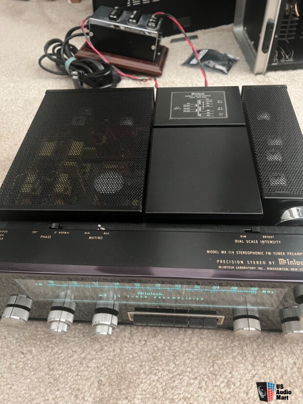 Mcintosh MX114 Tuner/Preamp Excellent Photo #5446641 - US Audio Mart