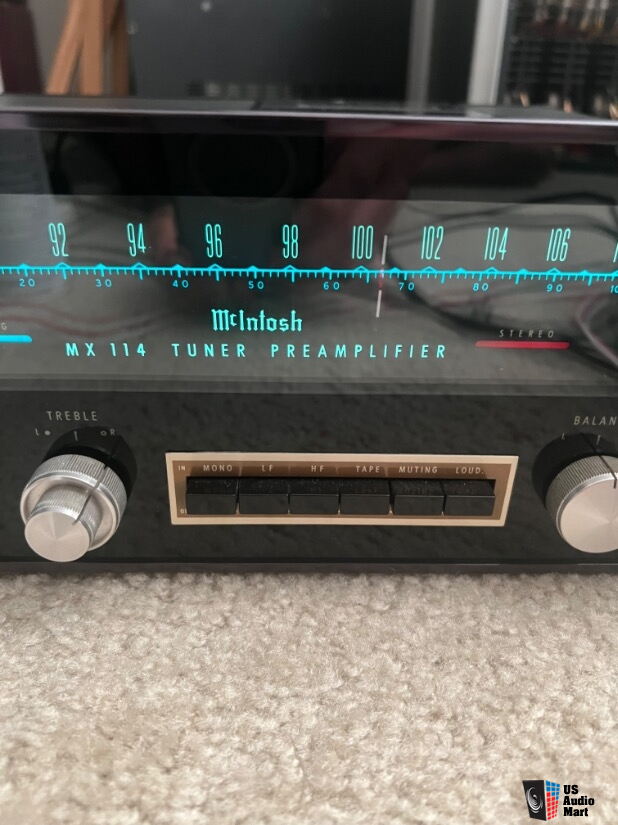Mcintosh MX114 Tuner/Preamp Excellent Photo #5446638 - US Audio Mart