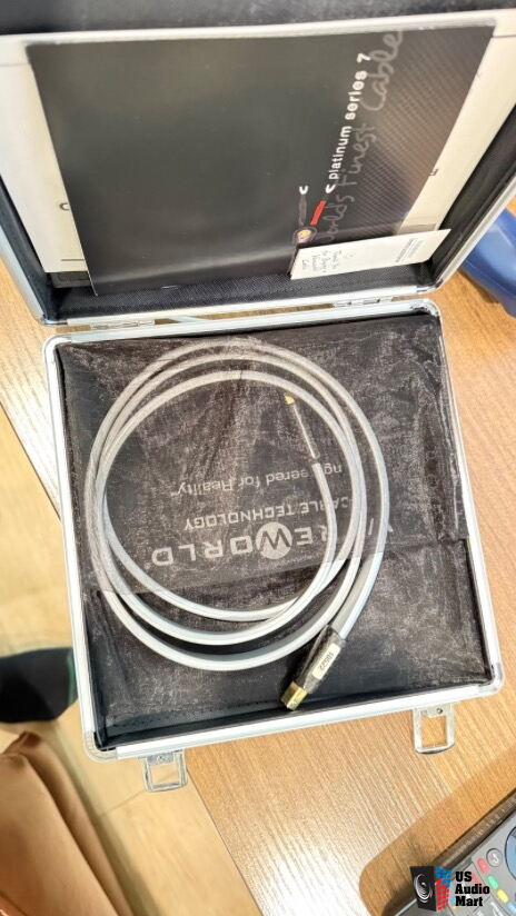 WireWorld Platinum Starlight 7 USB 1.5 meter A to B nice condition! For ...