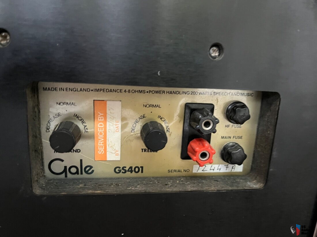 Gale 401 Classic Vintage British Speakers, Flawlessly Restored ...