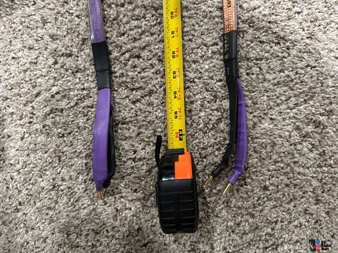 Analysis Plus Oval 9 (8 foot) speaker cables For Sale - UK Audio Mart