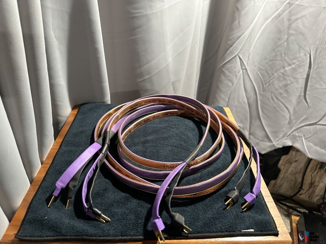 Analysis Plus Oval 9 (8 foot) speaker cables Photo #5449645 - US Audio Mart