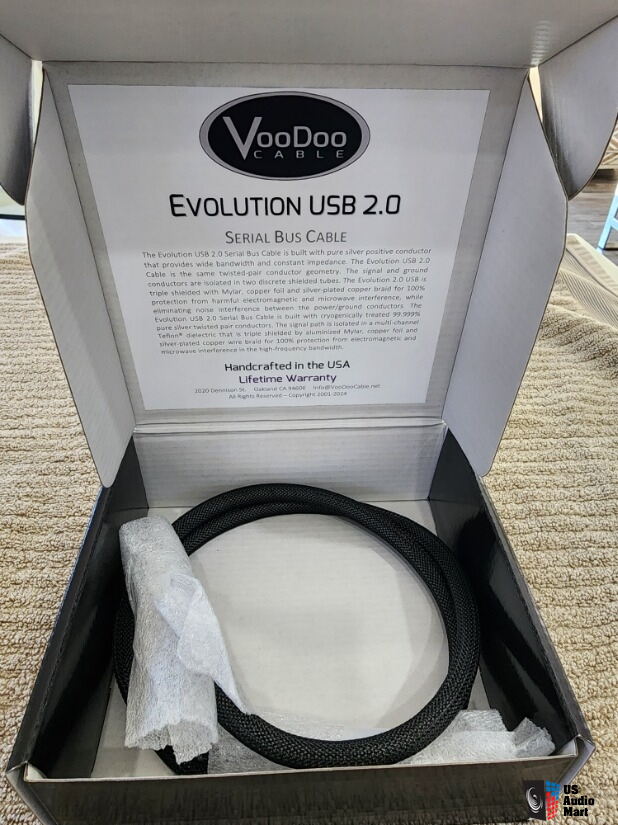 VooDoo Cable Evolution 2.0 USB Digital Interconnect - 1M For Sale - US ...