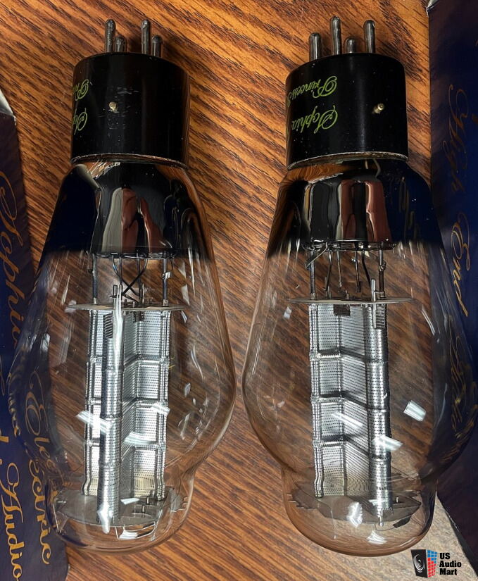 Sophia Princess mesh plate 300B audio amp tubes black base light use ...