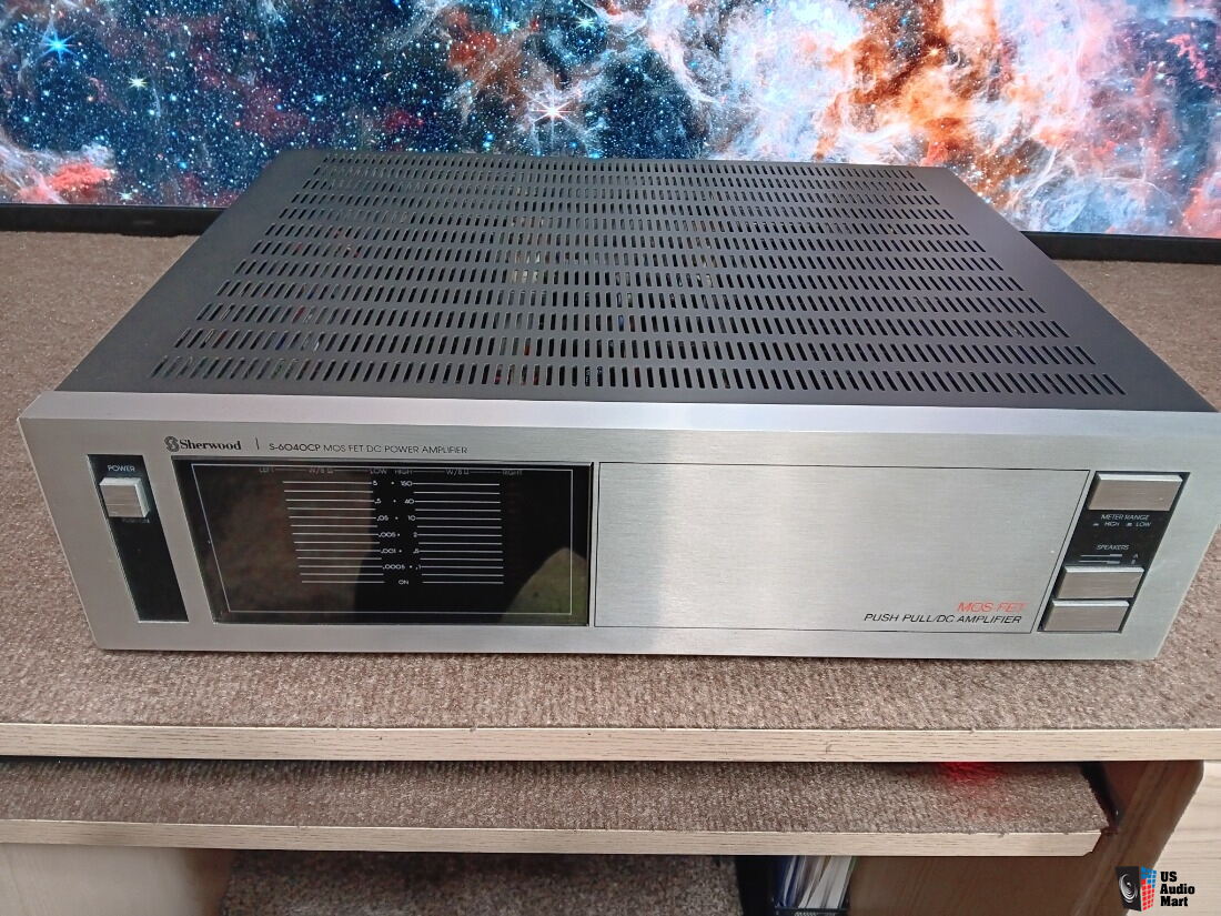 Sherwood S-6040 CP MOS FET DC Power Amplifier Photo #5453942 - US Audio ...