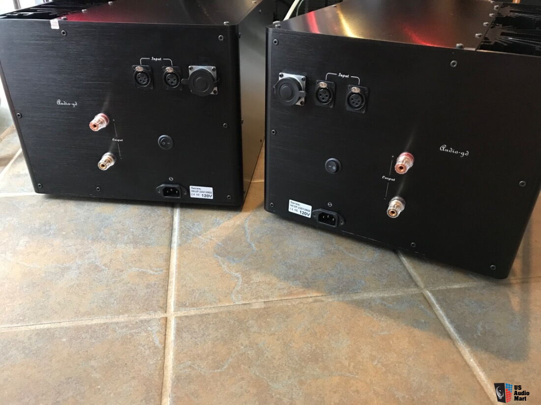 Audio GD HE-2 MK2 Reference Class A Mono Amplifiers & Power Supplies ...