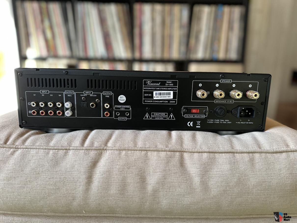Vincent SV-500 Integrated Amplifier Photo #5454272 - US Audio Mart