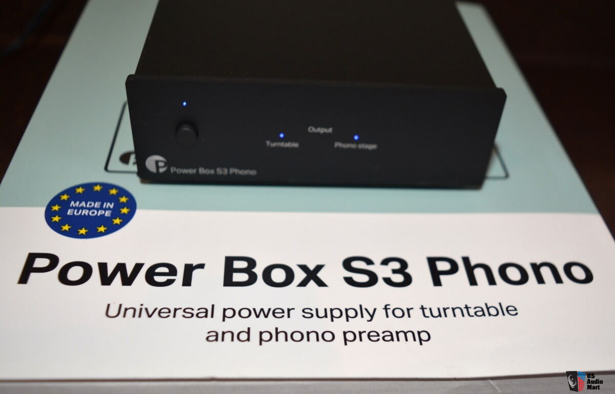 Pro-Ject Tube Box DS2 Dual-Mono MM/MC Phono Preamp + Power Box S3 Photo ...