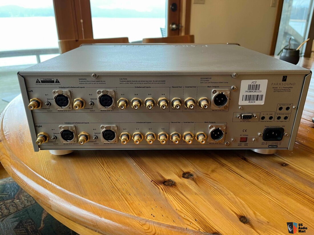 Parasound Halo JC 2 BP Preamp Photo #5457650 - US Audio Mart