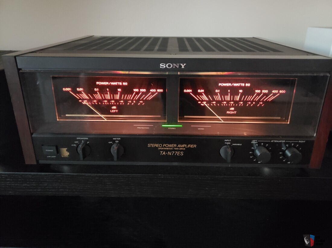 Sony TA N77ES Amplifier - LOOK at this beautiful thing Photo #5457824 ...