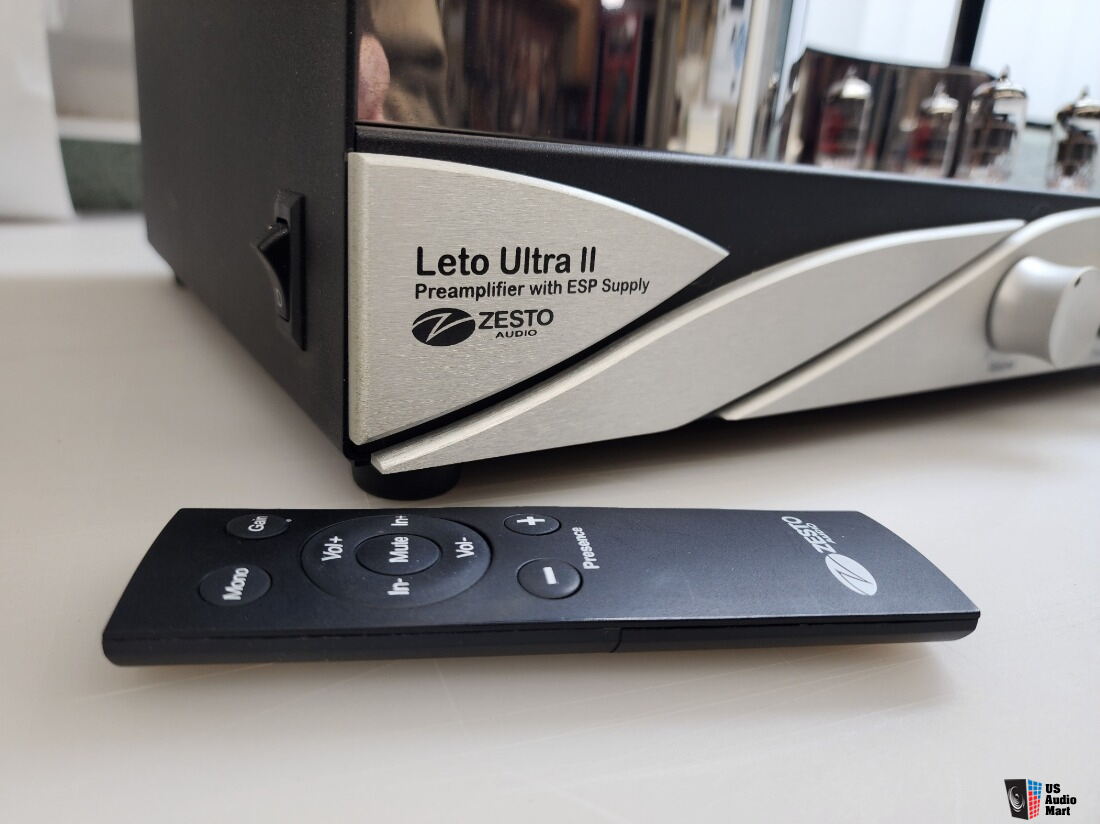 Zesto Audio Leto Ultra II - fully featured balanced tube preamplifier ...