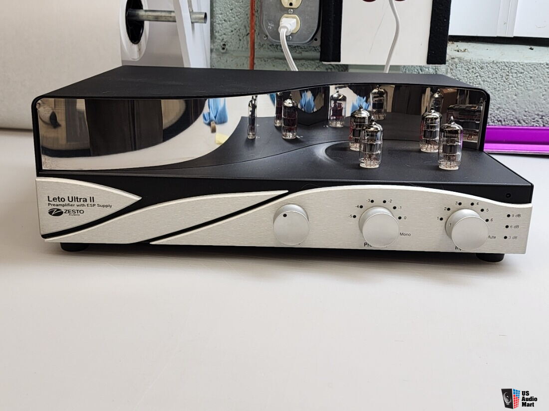 Zesto Audio Leto Ultra II - fully featured balanced tube preamplifier ...