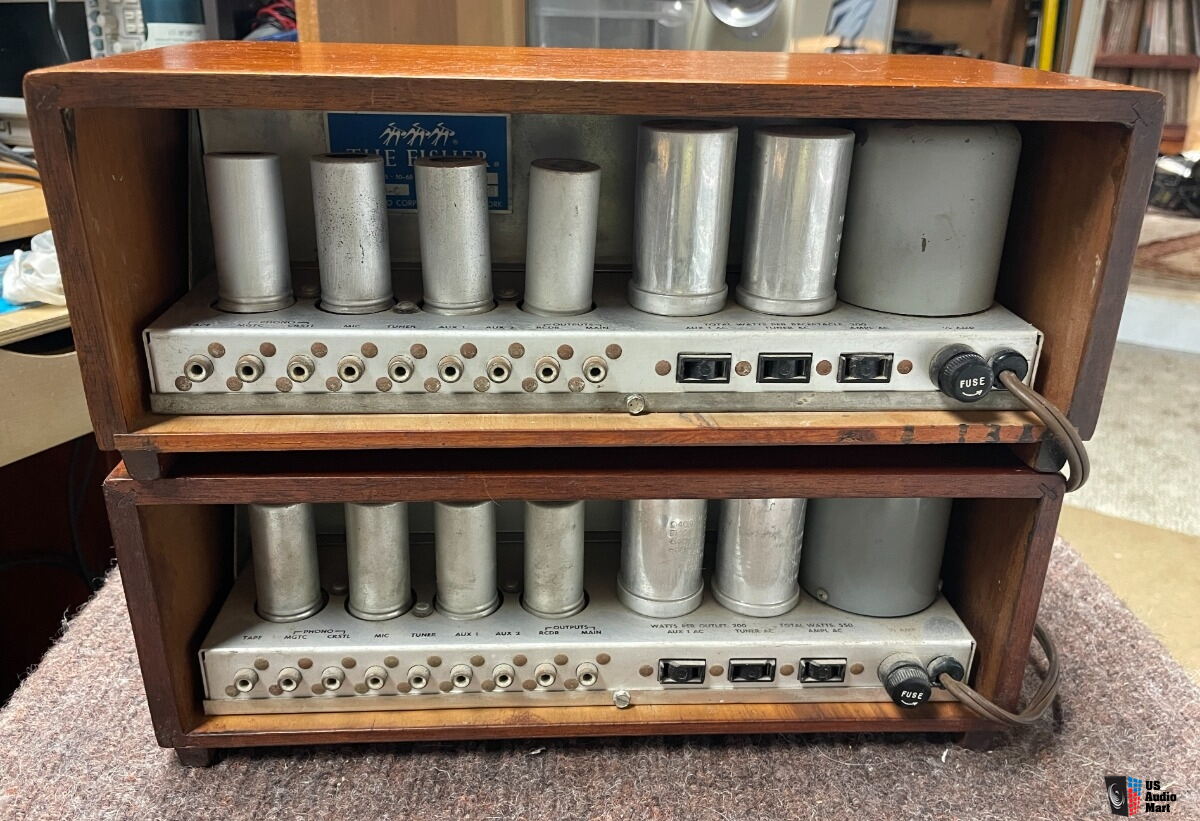 Fisher 80-c Master Control Tube preamps-Pair- Price Reduced! Photo ...