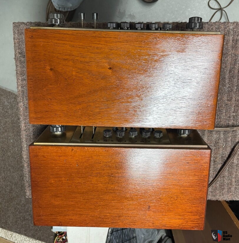 Fisher 80-c Master Control Tube preamps-Pair Photo #5459845 - US Audio Mart