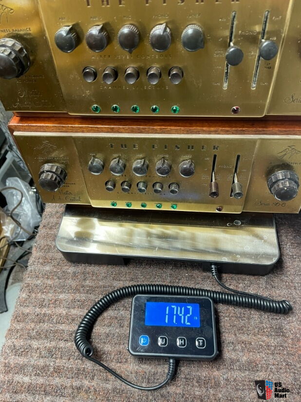 Fisher 80-c Master Control Tube preamps-Pair- Price Reduced! Photo ...