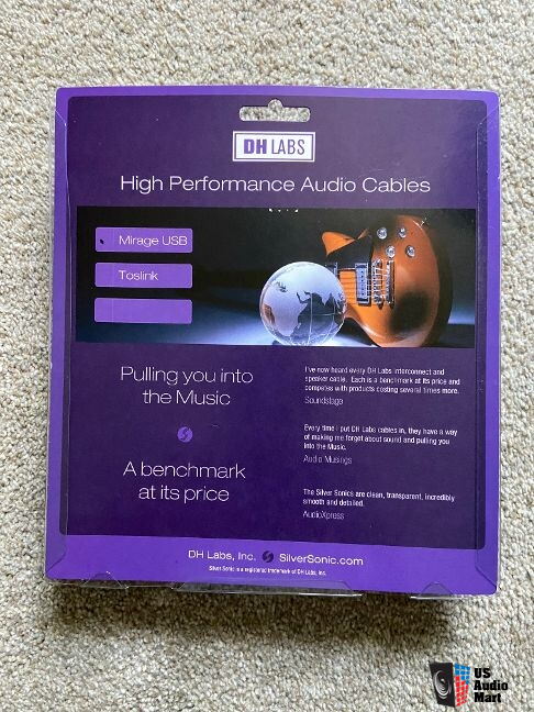 DH Labs Silver Sonic Mirage USB cable 1m Photo #5460245 - US Audio Mart