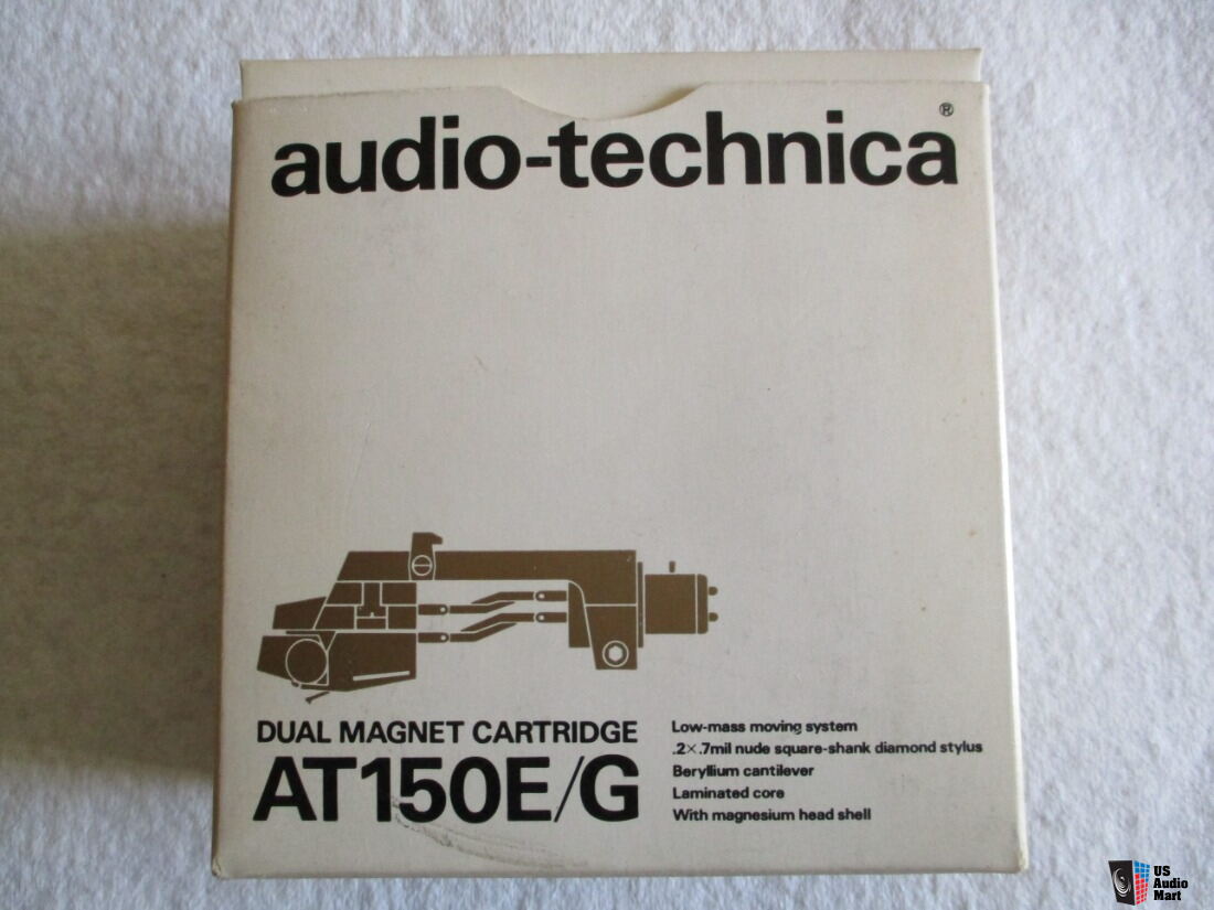 Audio Technica AT-150E/G New cartridge, original beryllium bar ...