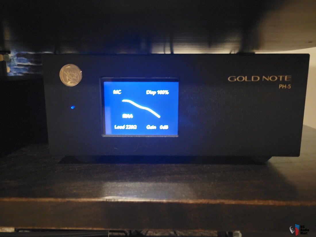 GOLD NOTE PH-5 PHONO Preamp - LIKE NEW! One owner - FREE shipping Photo ...