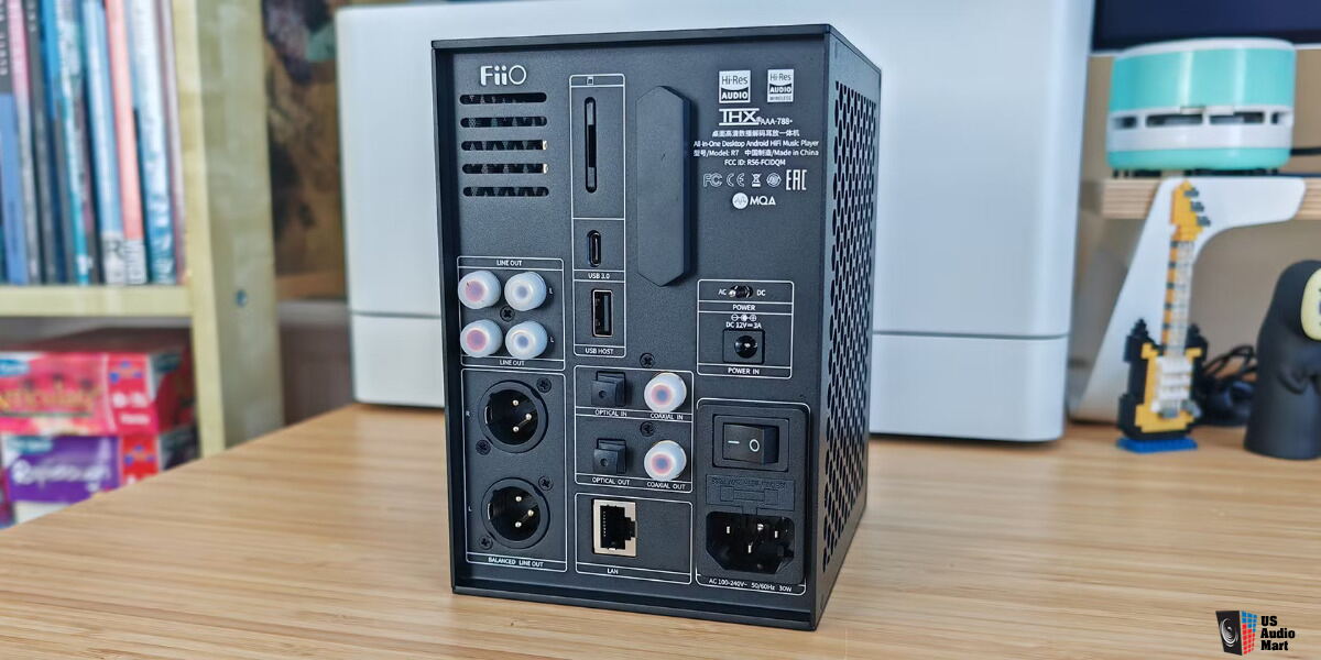 FiiO R7 Desktop Streaming Player and DAC/Amp with Remote | Audiophile ...