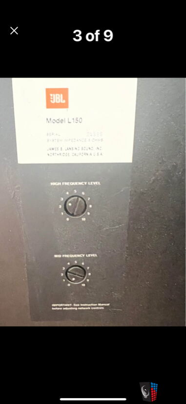 JBL L150 speakers Photo #5462312 - US Audio Mart