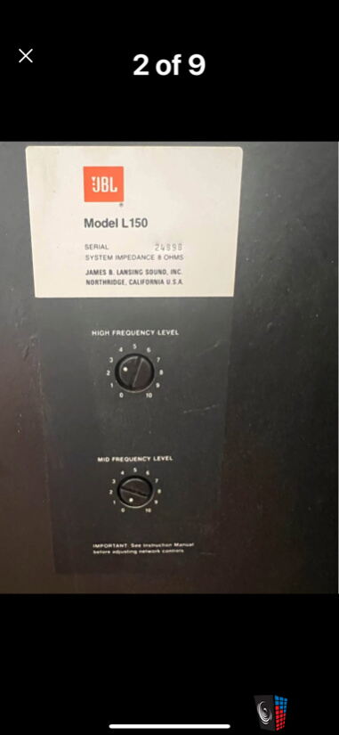 JBL L150 speakers Photo #5462310 - US Audio Mart