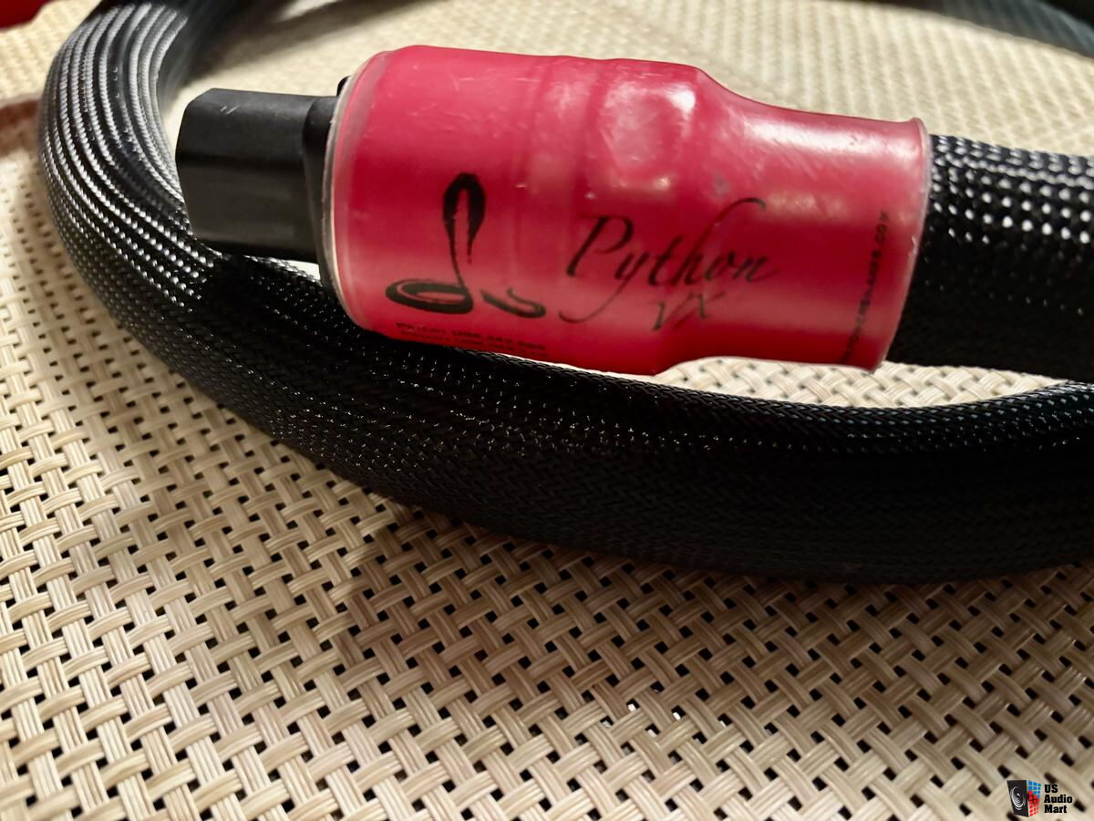 Shunyata Python VX Snake Power Cord Photo #5463037 - US Audio Mart