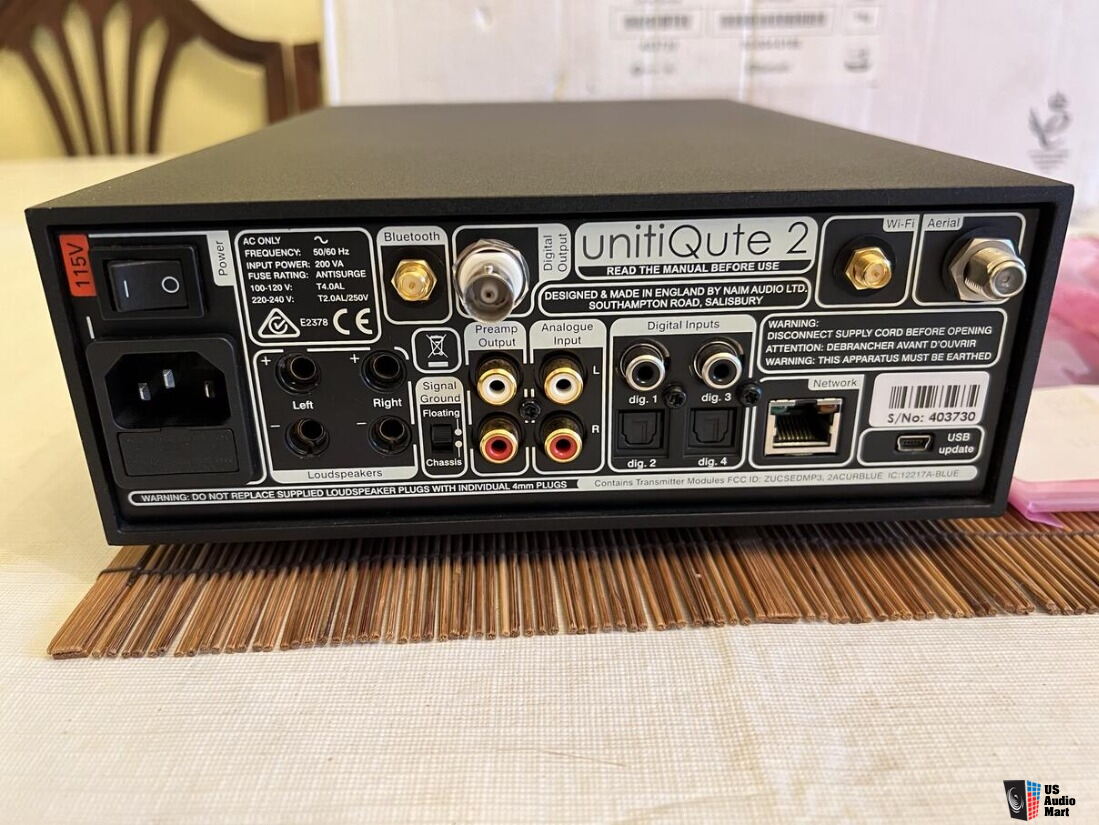 Naim UnitiQute 2B All-in-one Player w/Bluetooth Photo #5463359 - US ...