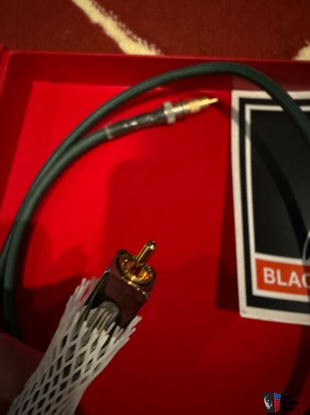 Black cat tron reference mk III 75Ω coaxial cable 3.5FT Photo #5463494 ...