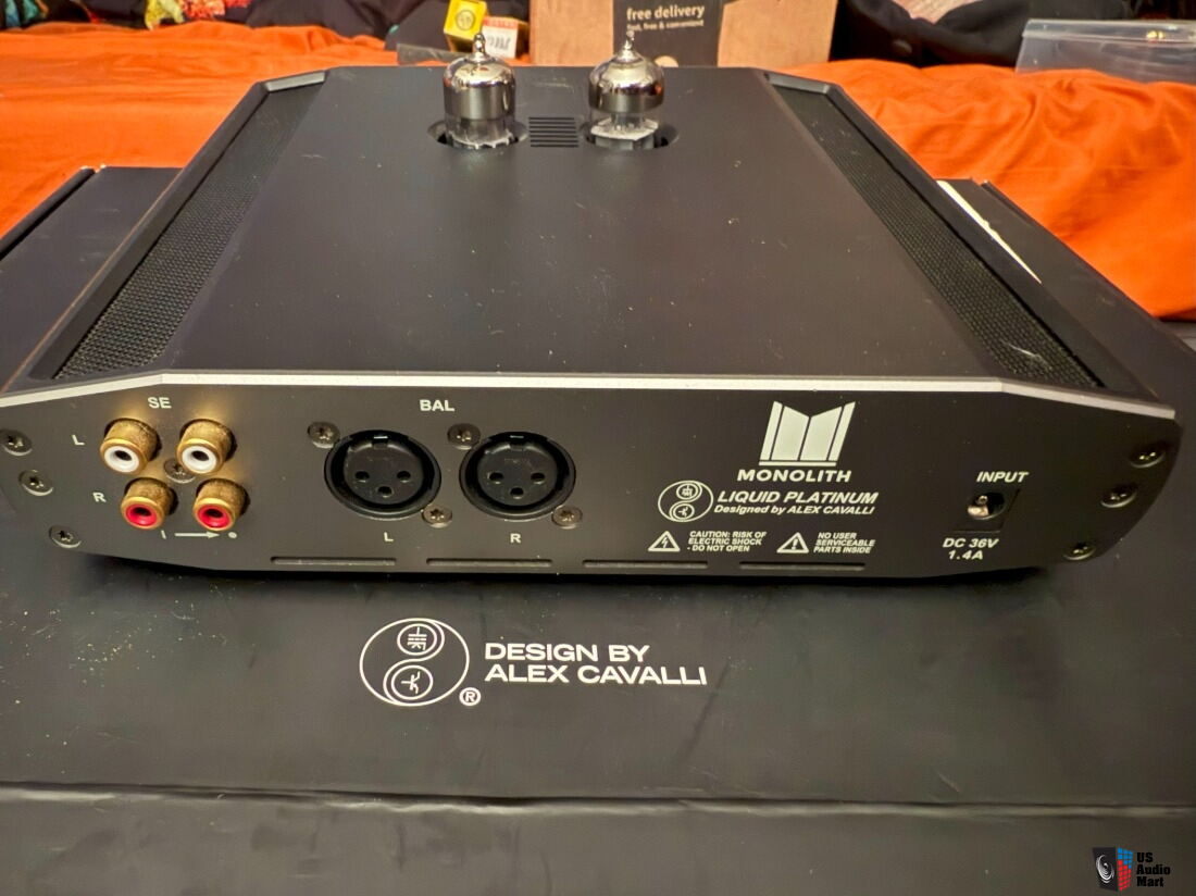 Monolith Liquid Platinum Headphone Amplifier - Upgraded Tubes (x2 ...
