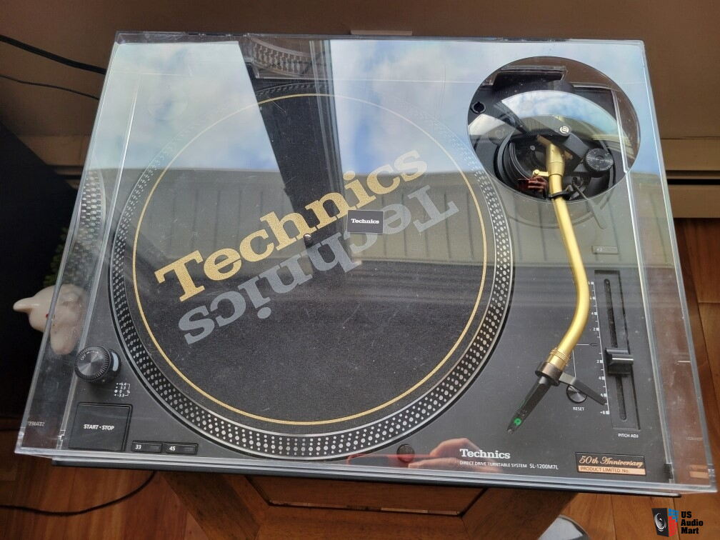 Technics SL-1200 M7L 50th Anniversary Limited Edition DJ Turntable ...