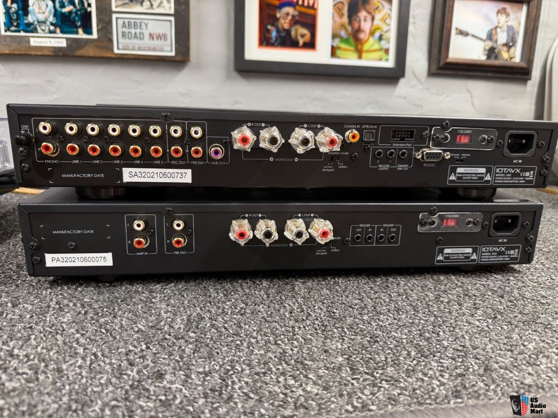 Iotavx sa3 and pa3 integrated and power amplifier stack Photo #5465136 ...