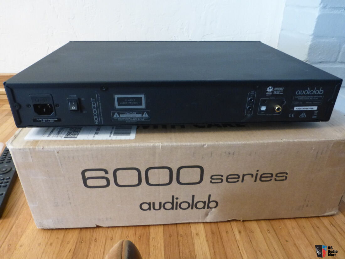 Audiolab 6000 CDT CD Transport, Black Photo #5465958 - US Audio Mart