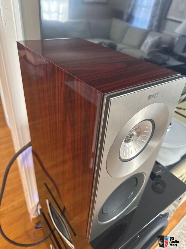 Kef reference 1 bookshelf speakers, Rosewood Photo #5466097 - US Audio Mart