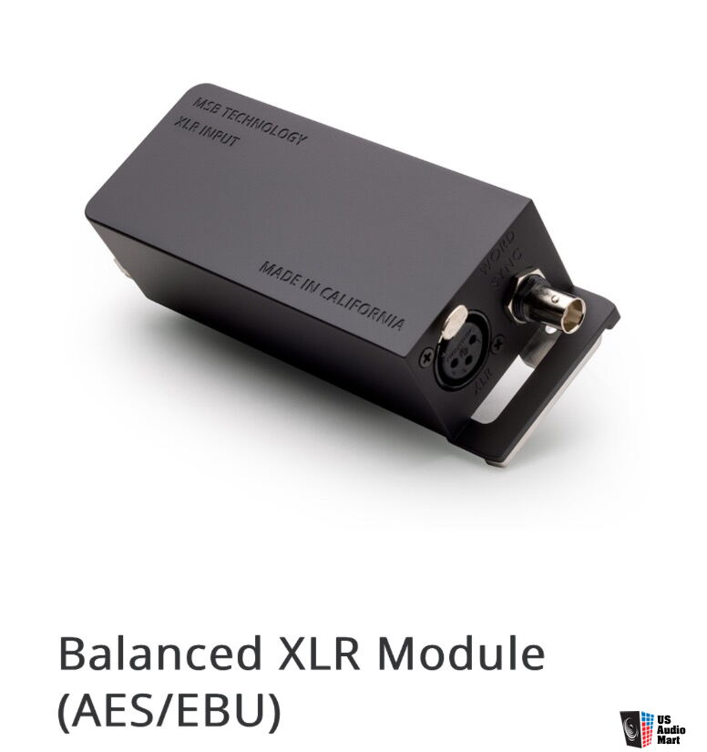WTB MSB AES/EBU Module Wanted - US Audio Mart