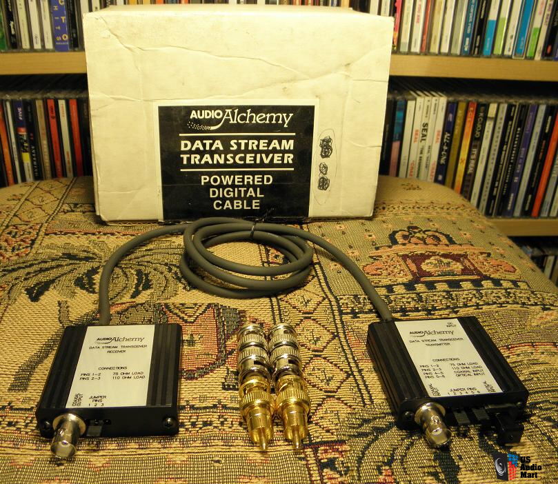 Audio Alchemy Data Stream Transceiver Powered Digital Cable Photo ...