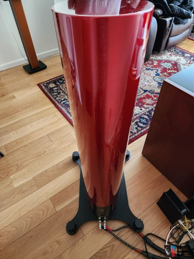 Paradigm PERSONA 7F Speakers (Candy Apple Red custom finish) Photo ...