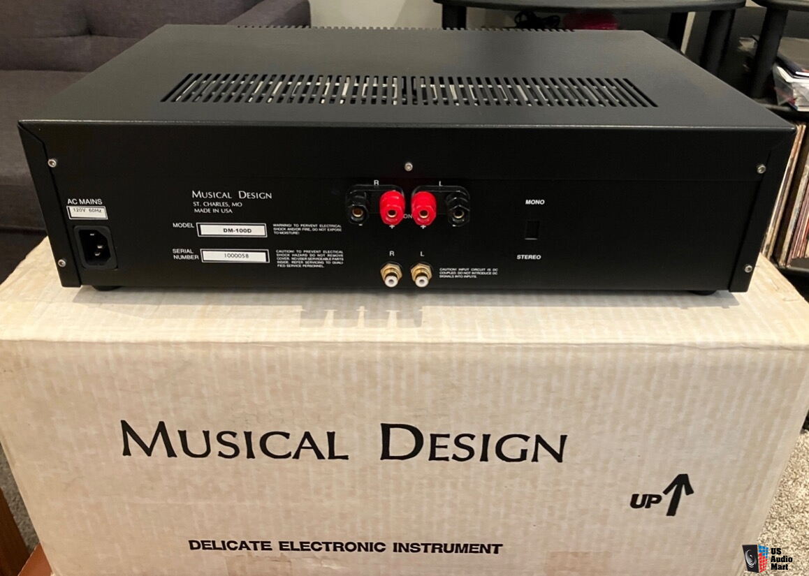 Musical Design DM-100D amplifier- Steal it! Photo #5470816 - US Audio Mart