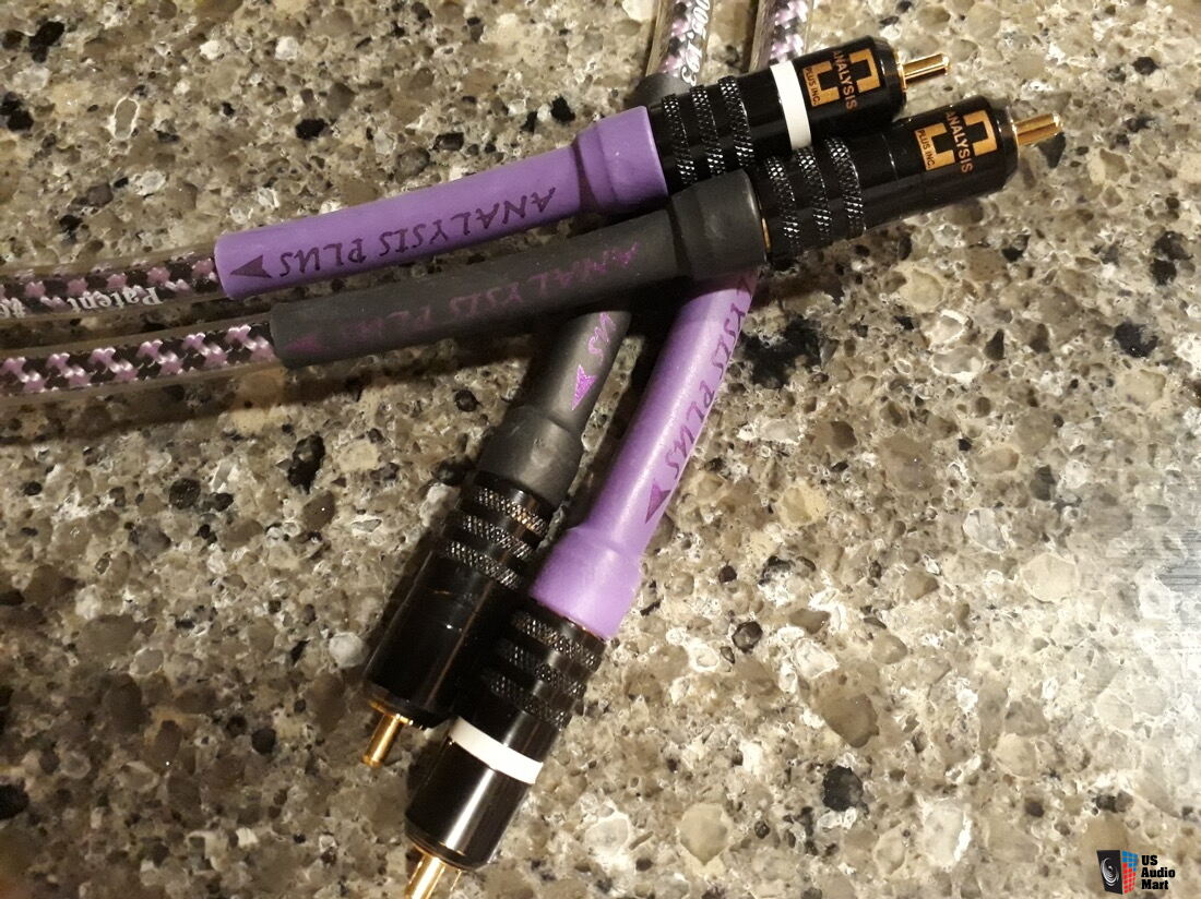 New - Analysis Plus Solo Crystal 1 M RCA Interconnects Photo #5470828 ...
