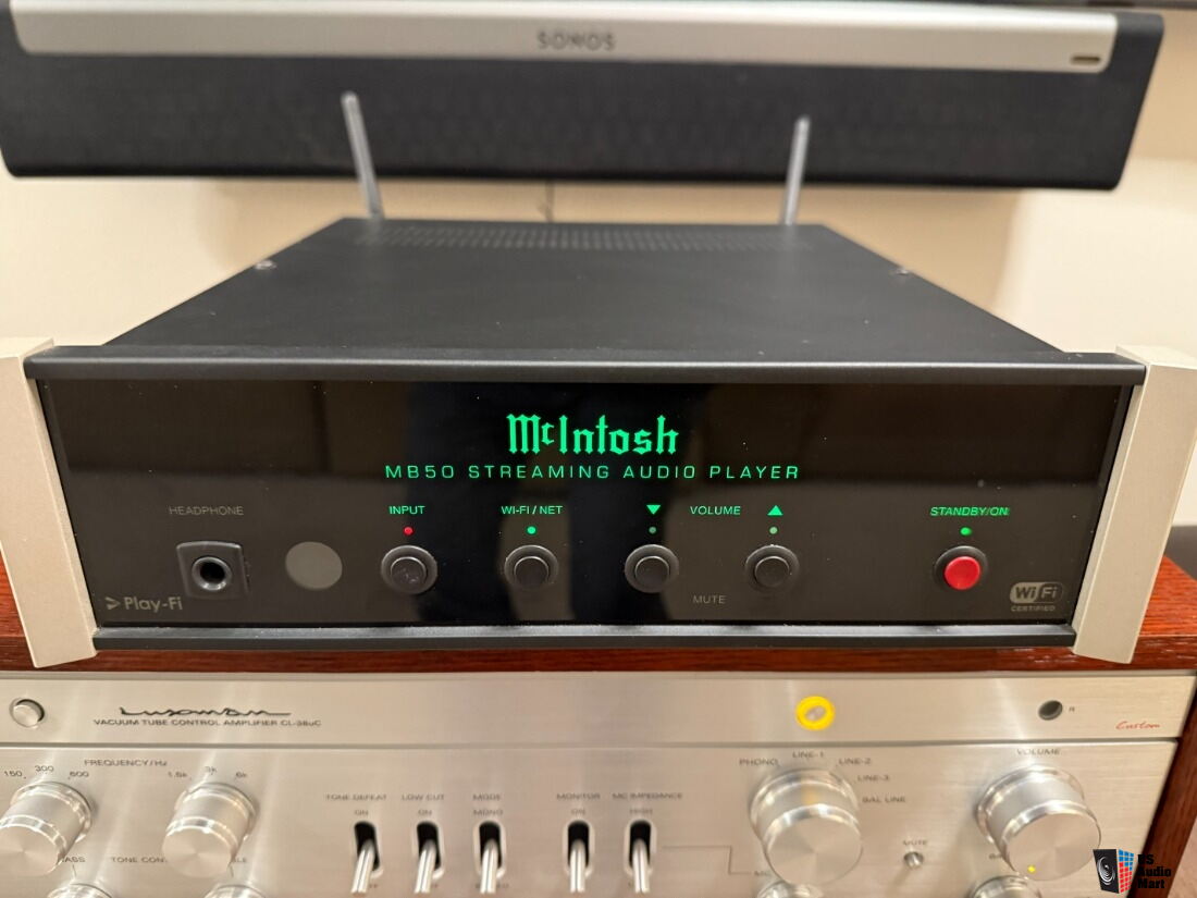 McIntosh MB 50 Streamer with DAC Photo #5471075 - US Audio Mart