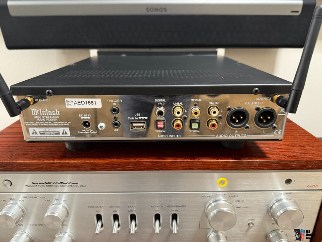 McIntosh MB 50 Streamer with DAC Photo #5471080 - US Audio Mart