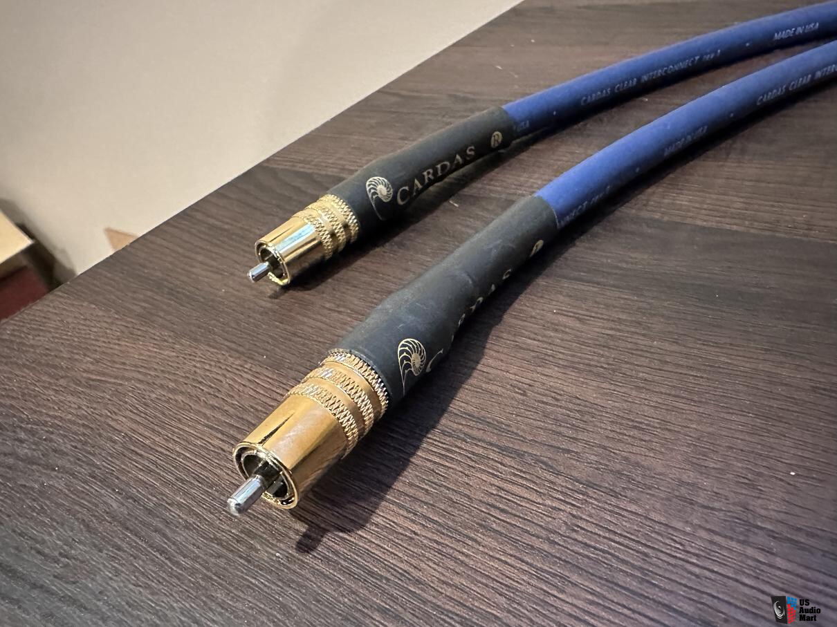 Cardas Clear RCA Interconnects, 1M Photo #5471366 - US Audio Mart