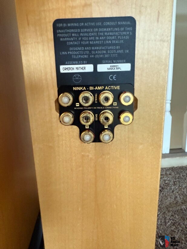 Linn Ninka Speakers Maple Photo #5471587 - US Audio Mart