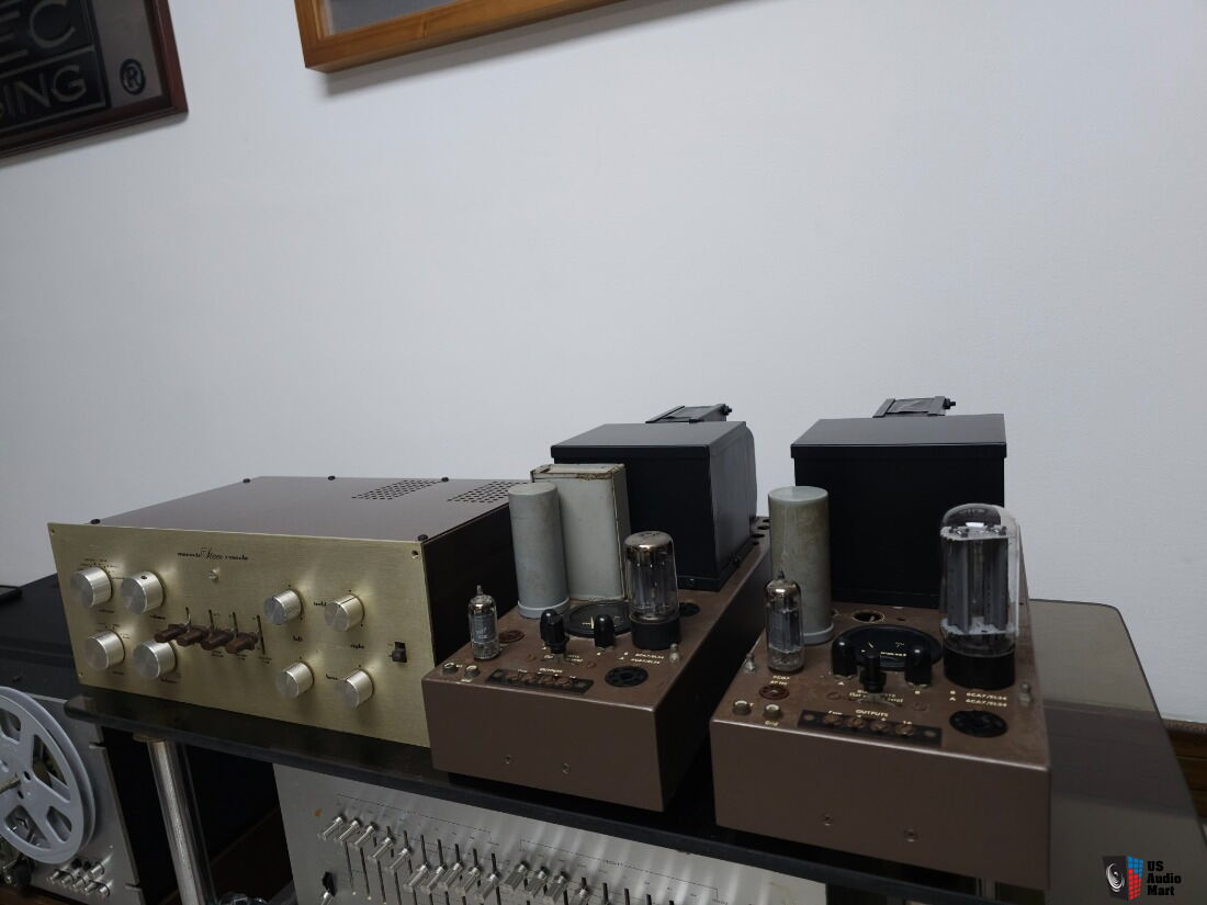 Marantz 7 Tube Preamplifier and Marantz Model 5 Pair Vintage Tube ...