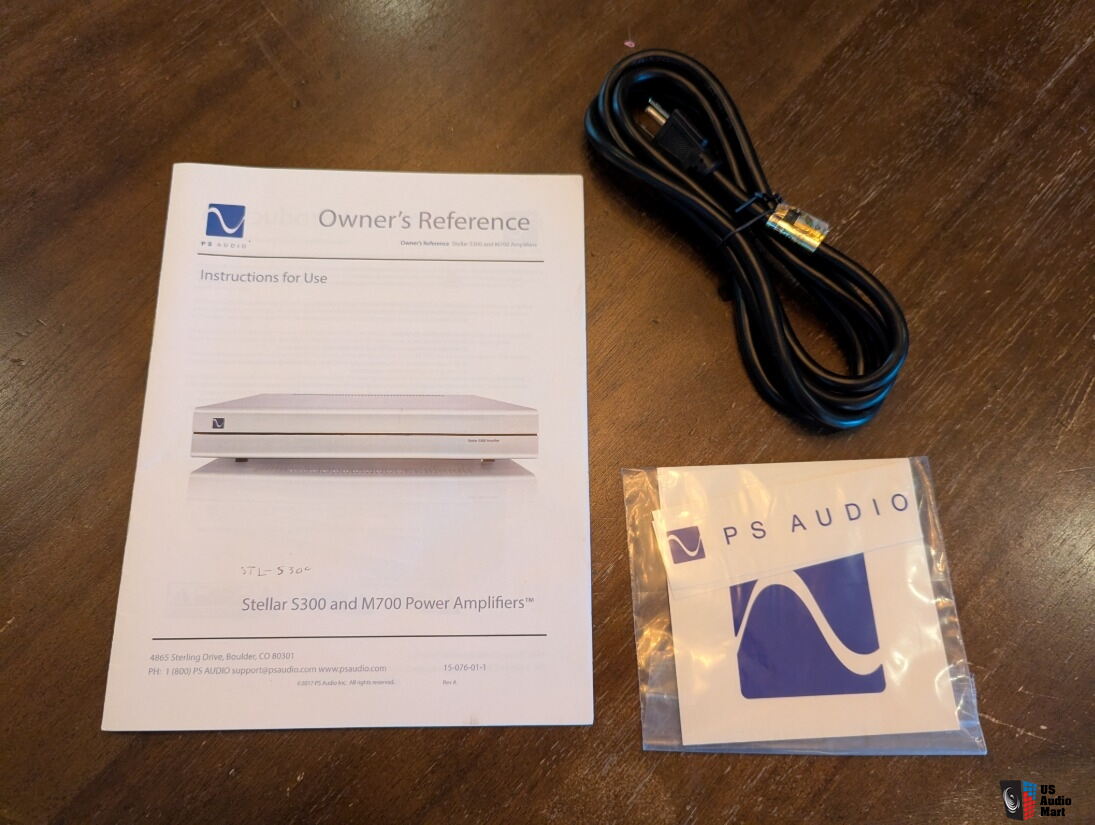 PS Audio Stellar S300 Power Amplifier For Sale - US Audio Mart