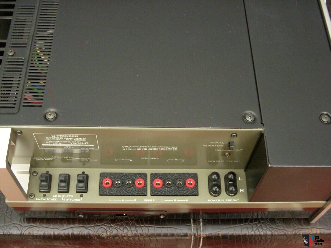 Pioneer SA-9900 Integrated Amplifier EXCELLENT with all work done Photo ...